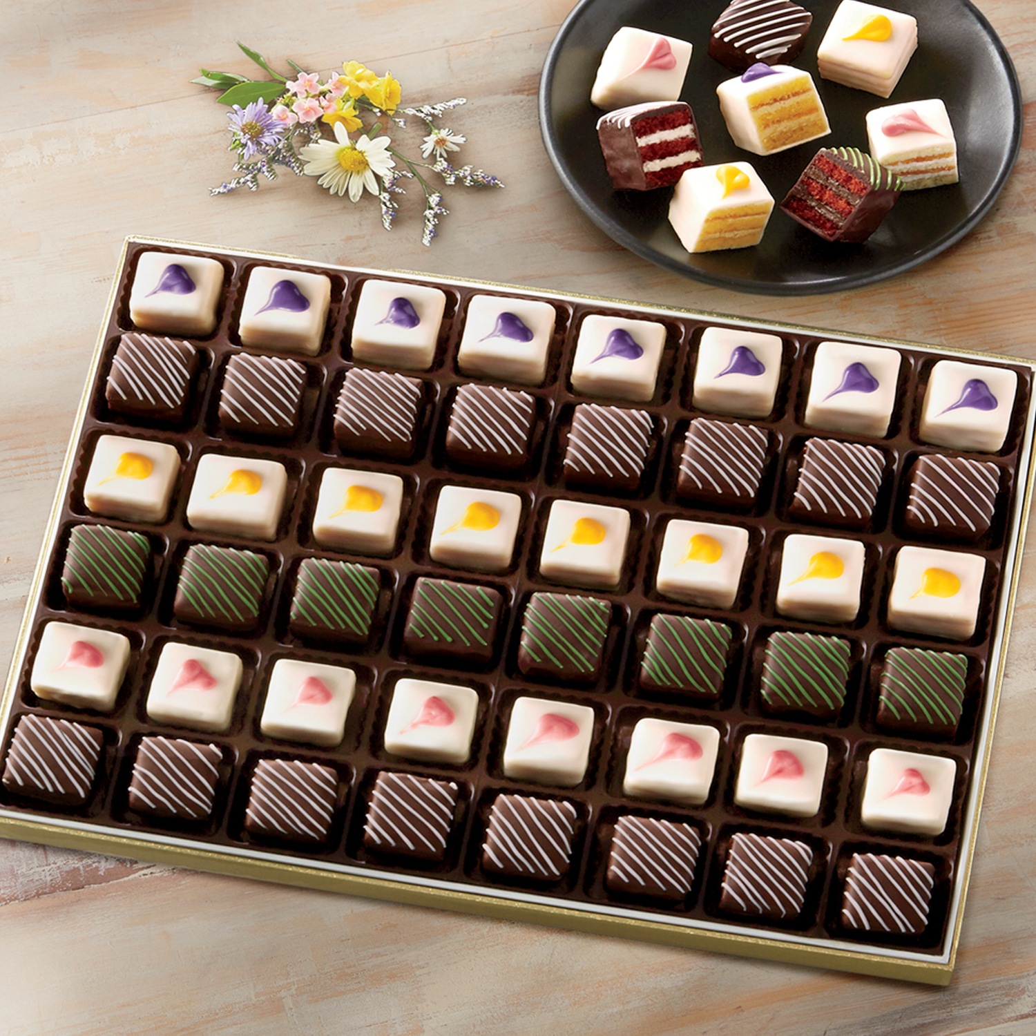 Spring Petits Fours, 24–48-Piece Assortments | Wisconsin Cheeseman