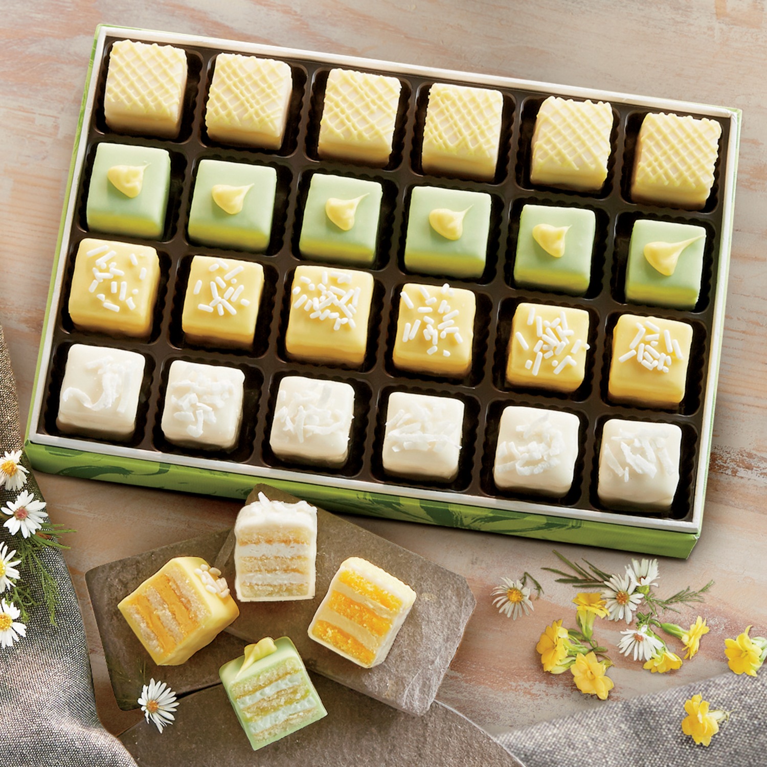 Tropical Petits Fours | Wisconsin Cheeseman