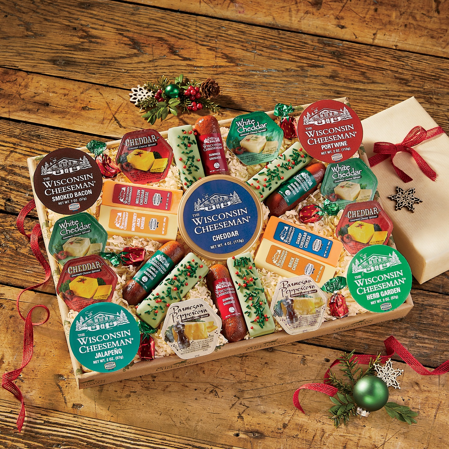 Holiday Carnival Food Gift Assortment | Wisconsin Cheeseman