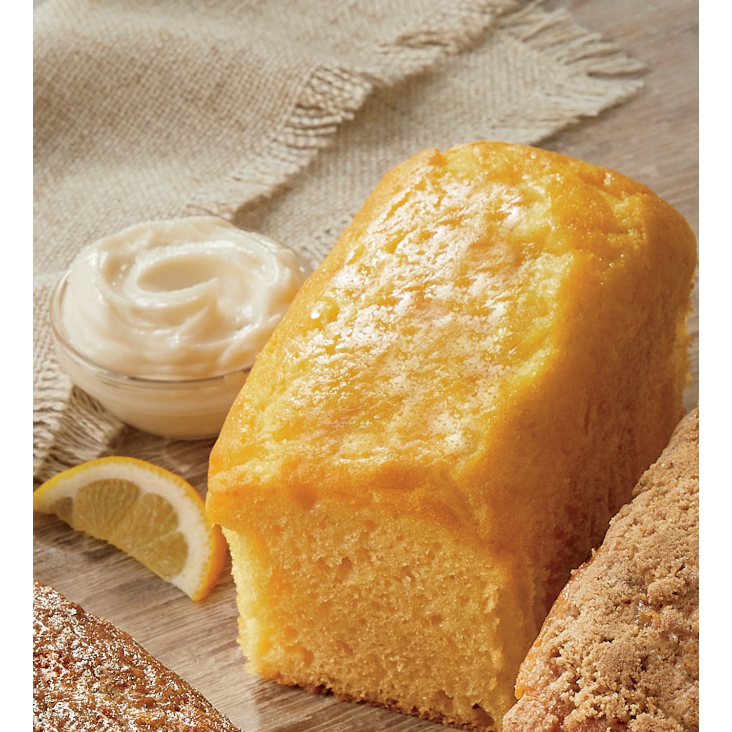 Lemon Bread with Creme | Wisconsin Cheeseman