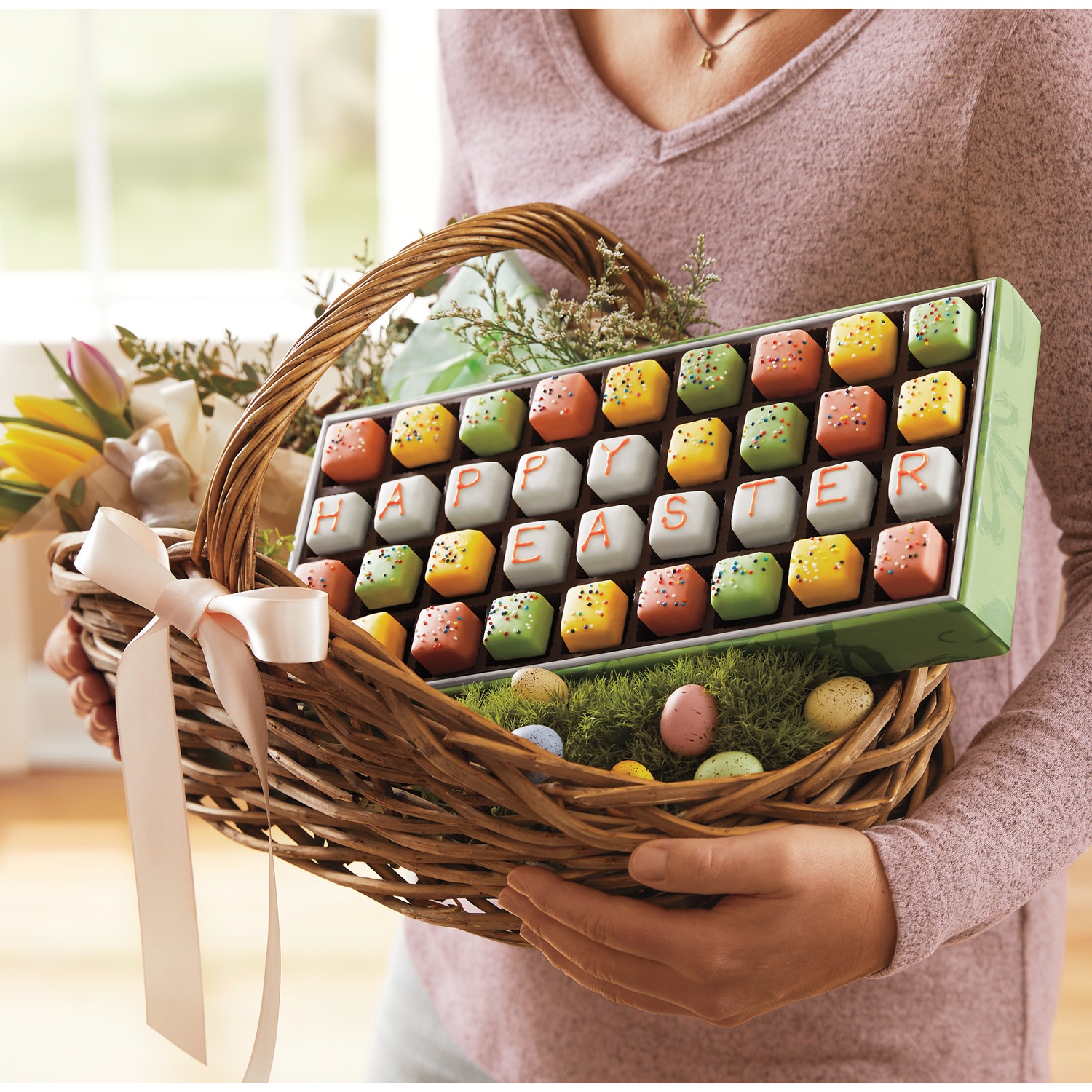 Happy Easter Mini Petits Fours | Wisconsin Cheeseman